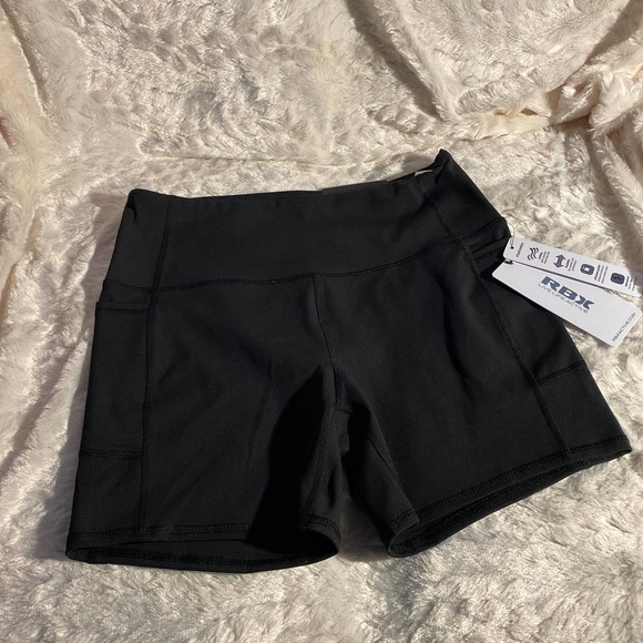 RBX | Shorts | Nwt Rbx Squat Proof Active Compression Shorts Size L Black | Poshmark